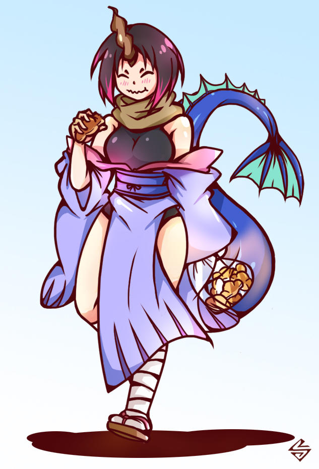 Elma By Sogin Miss Kobayashis Dragon Maid Know Your Meme