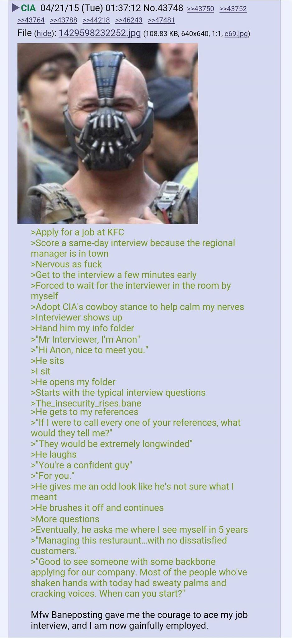 4chan Bane Memes