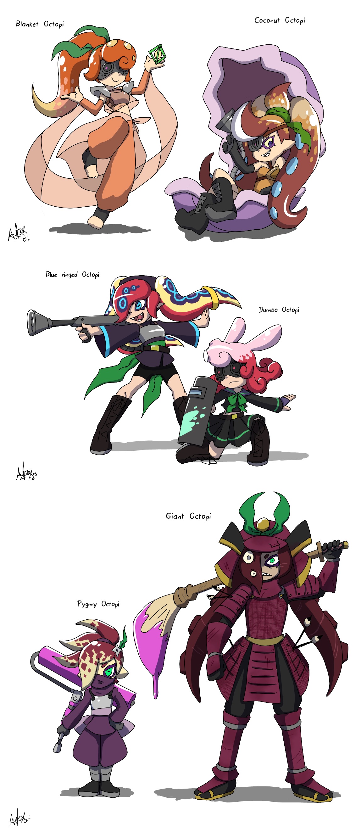 Possibility of Inkling/Octoling Species Customisation in a Splatoon sequel? : r/splatoon