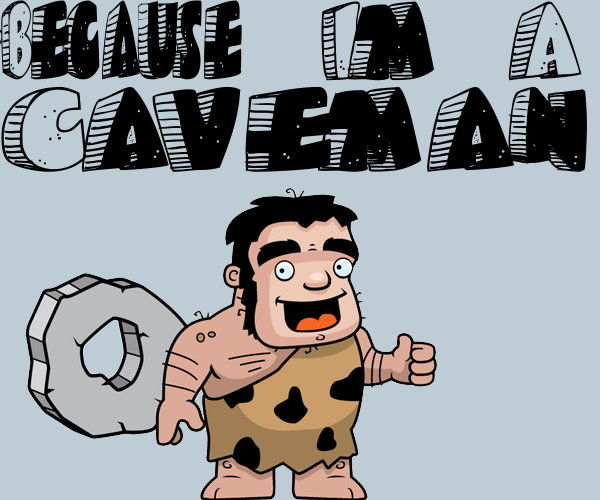 Caveman Computer Meme