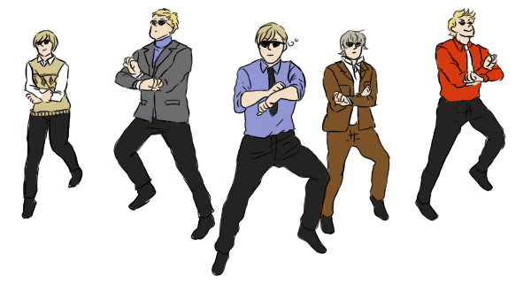 Psy Gangnam Style Comic