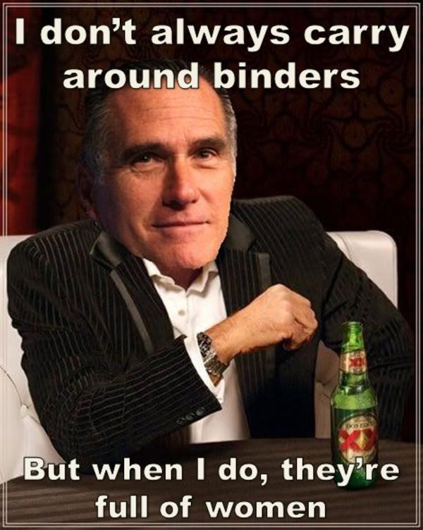 [Image - 419588] | Binders Full of Women | Know Your Meme
