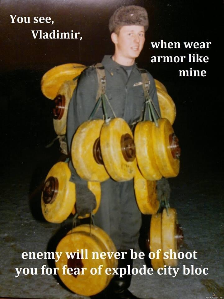 Landmine Armor | You See Ivan... | Know Your Meme