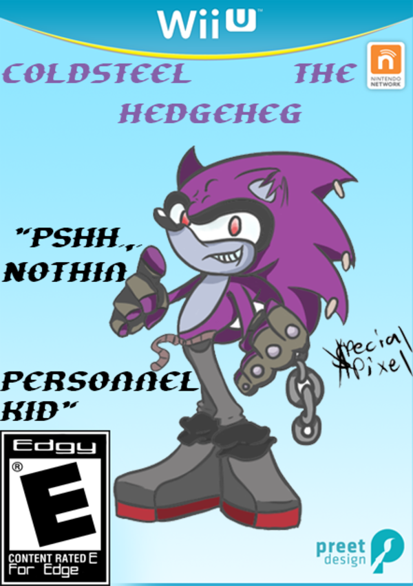 Coldsteel the game for wii u | Coldsteel The Hedgeheg | Know Your Meme