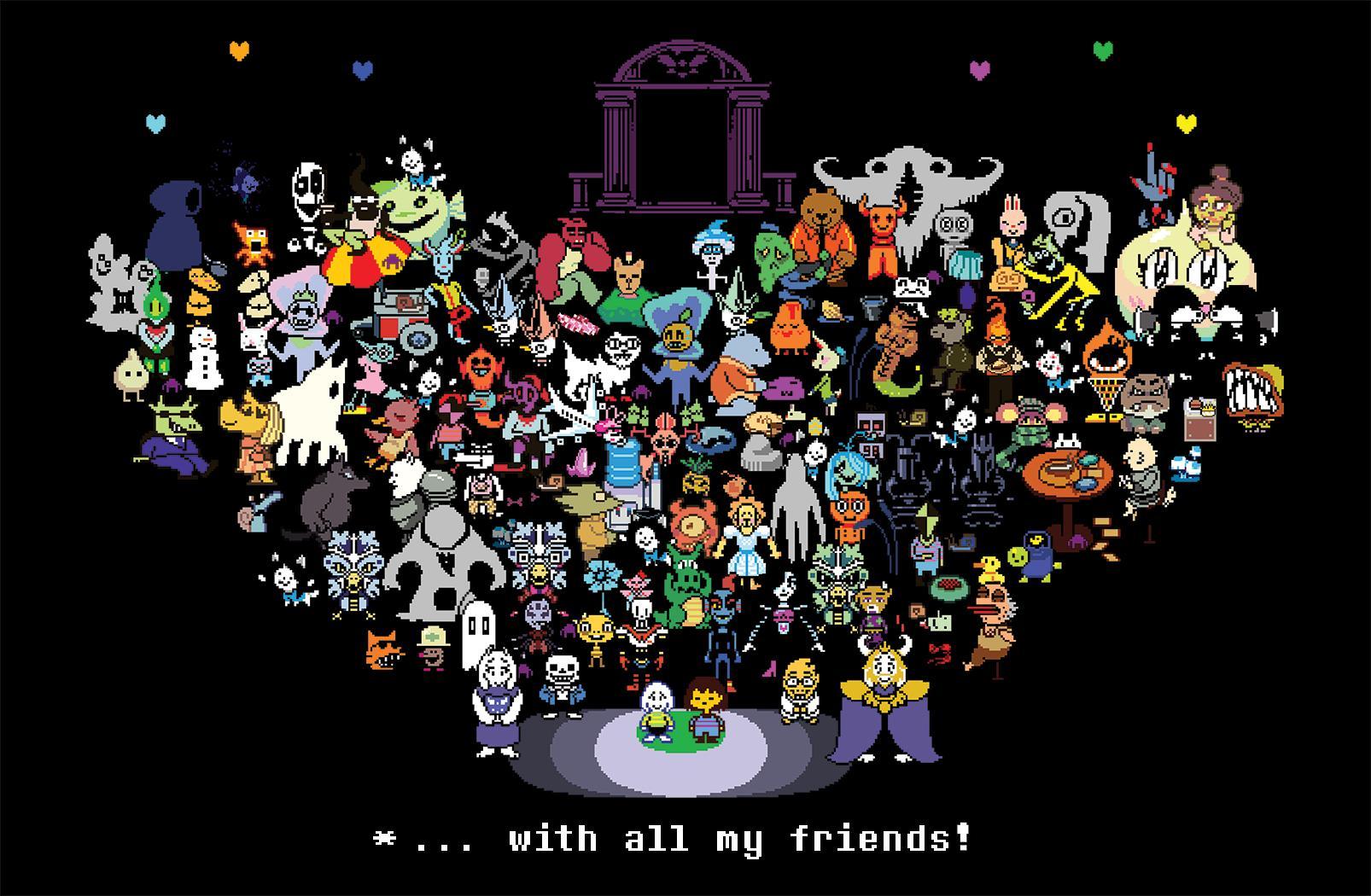 all of my friends...... | Undertale | Know Your Meme