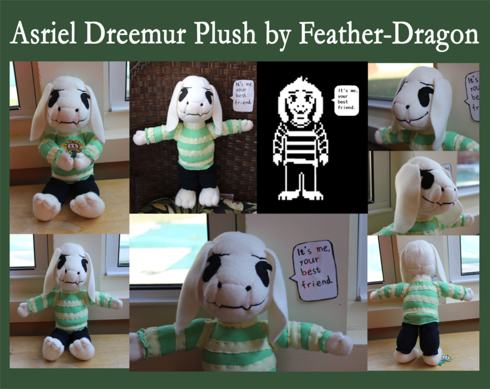 Asriel Dreemurr Plushie | Undertale | Know Your Meme