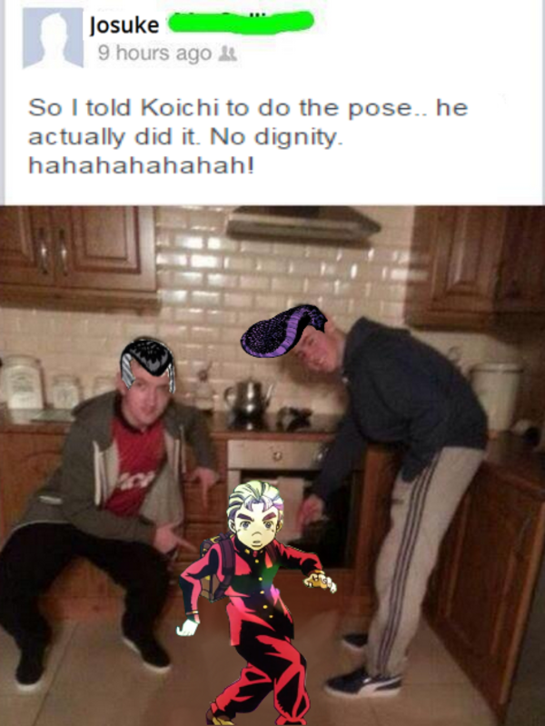 Koichi's really a meme? | Koichi Pose | Know Your Meme