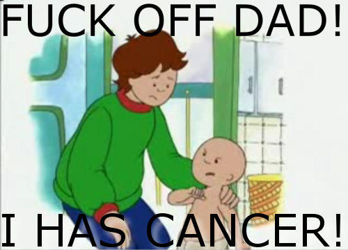 Caillou Cancer Meme