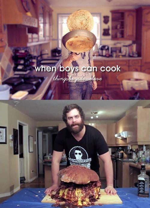 When Boys Can Cook | Epic Meal Time | Know Your Meme