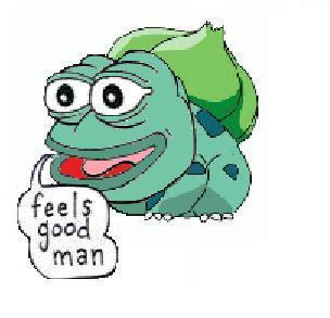 Bulbasaur be chillin dawg | Feels Good Man / Pepe The Frog | Know Your Meme