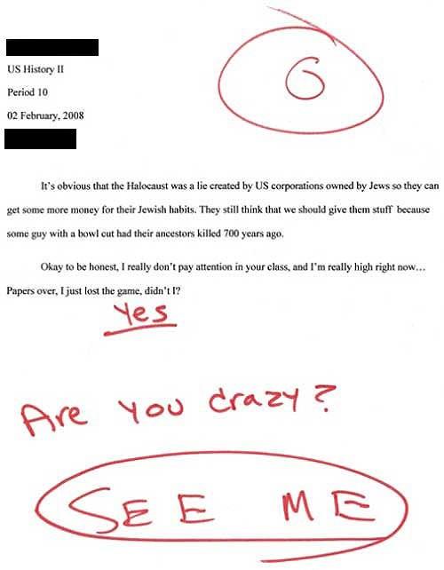 [Image - 736463] | Funny Exam Answers | Know Your Meme