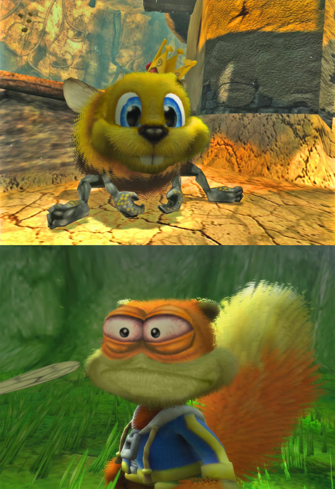 Conker's Bad Face Swap | Face Swapping | Know Your Meme