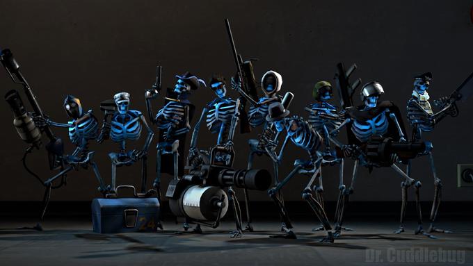 woah this is 2 spooky even 4 skeletons | Team Fortress 2 | Know Your Meme