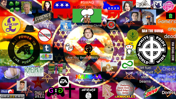 Classic Let's Offend Everybody all at Once Flag : r/vexillologycirclejerk