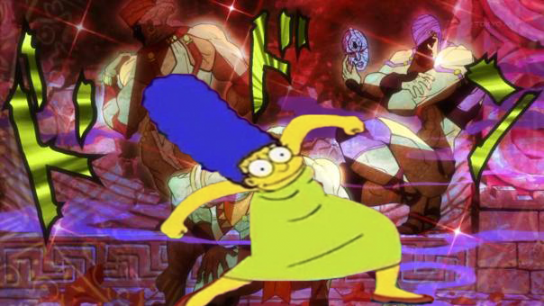 Marge Krumping - A new meme is born!