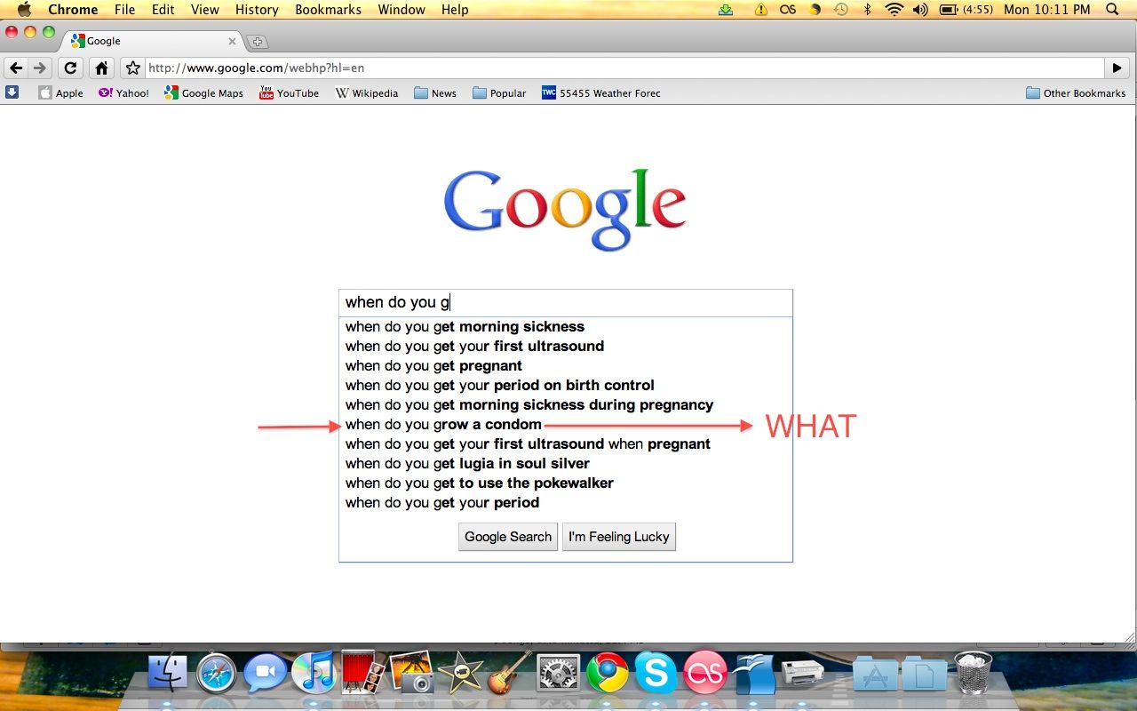 Google Suggestion Memes