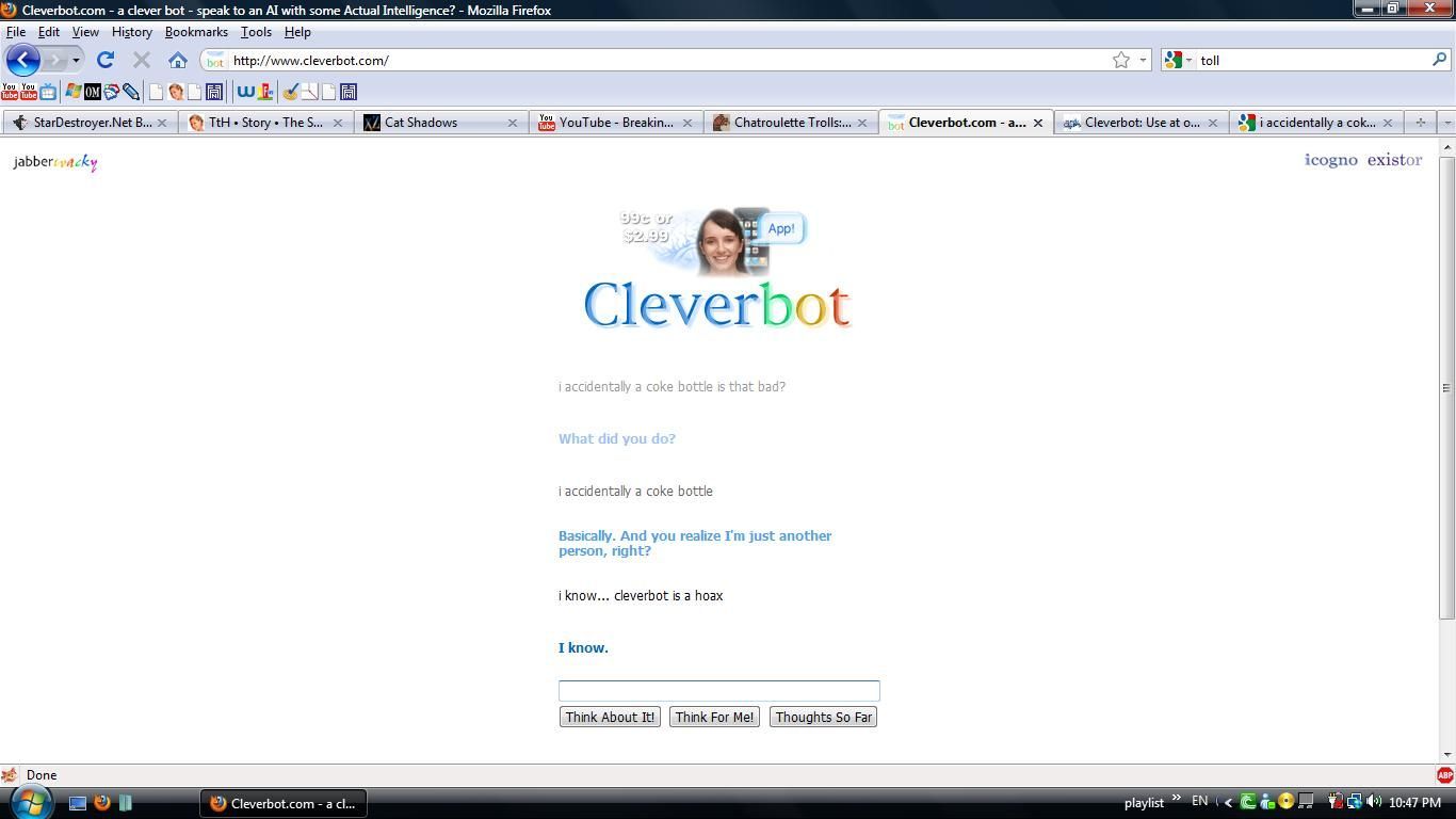 [Image - 66591] | Cleverbot | Know Your Meme