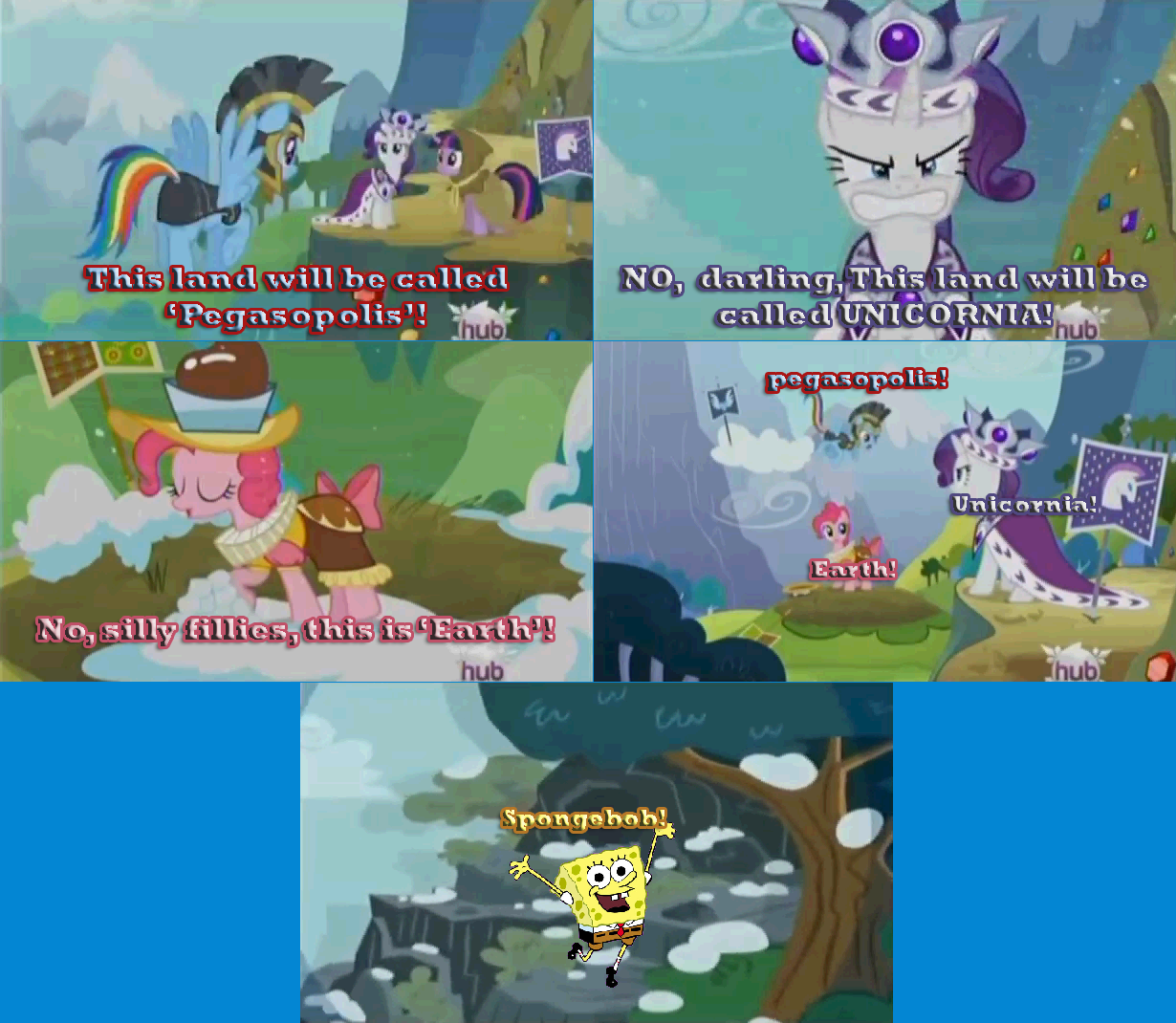 My Little Pony Spongebob Squarepants