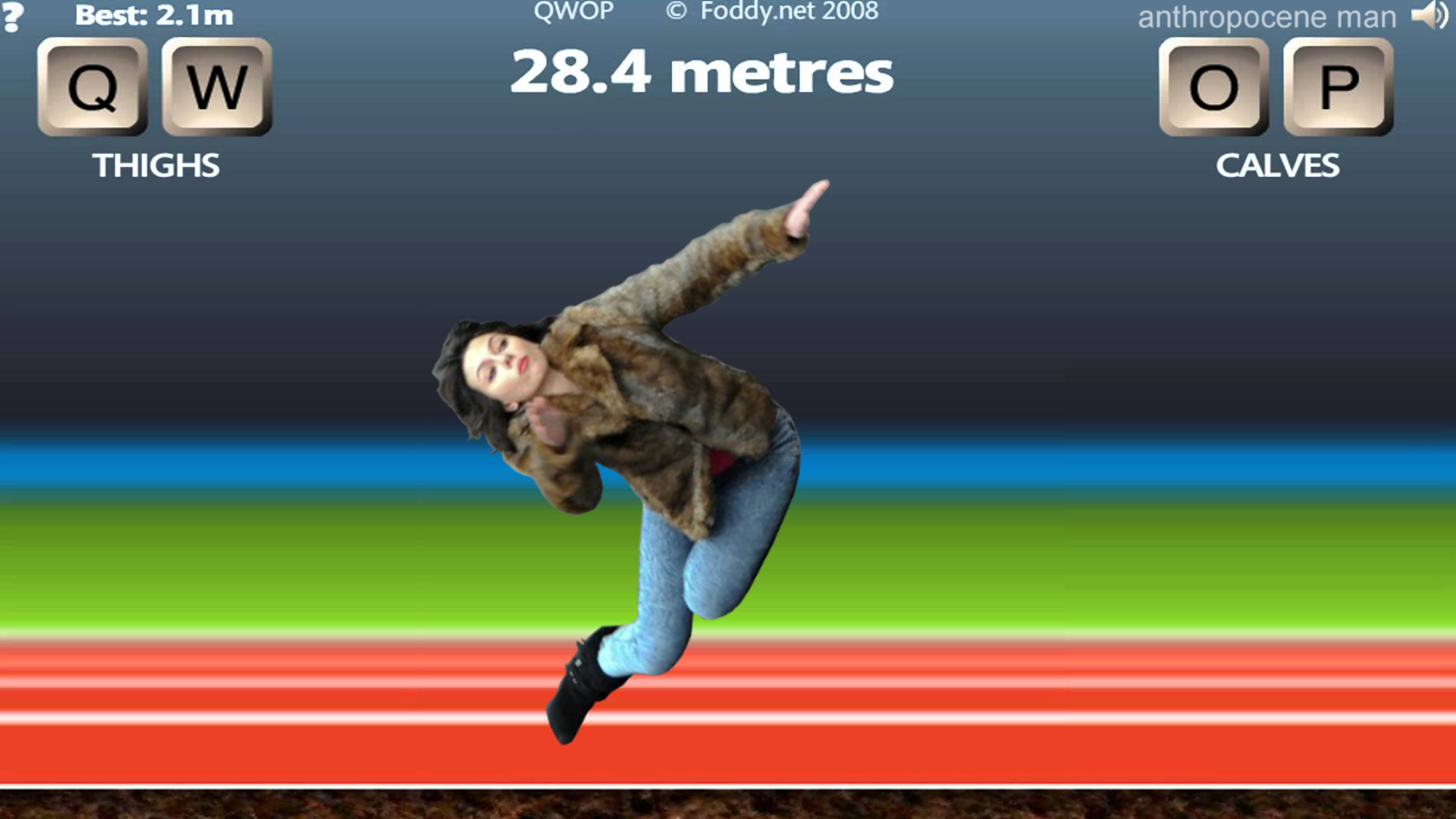 qwop | Scarlett Johansson Falling Down | Know Your Meme