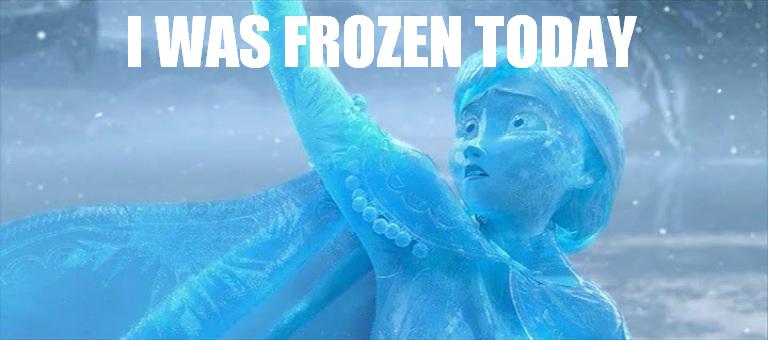 Frozen Text Memes