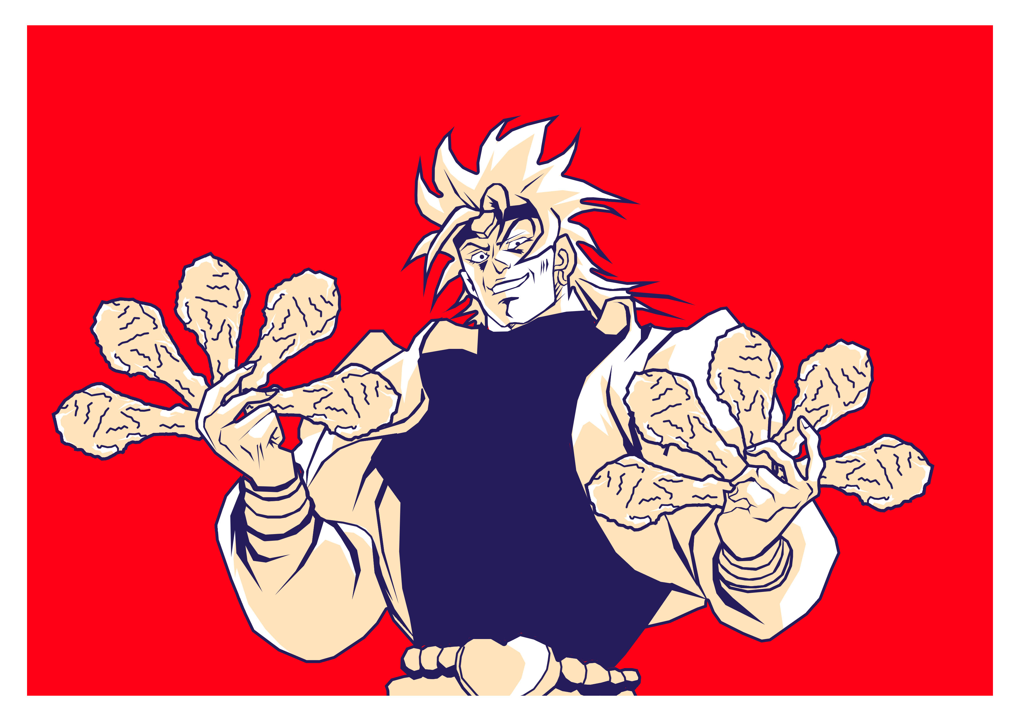 Dio Kicks With His Bad Leg