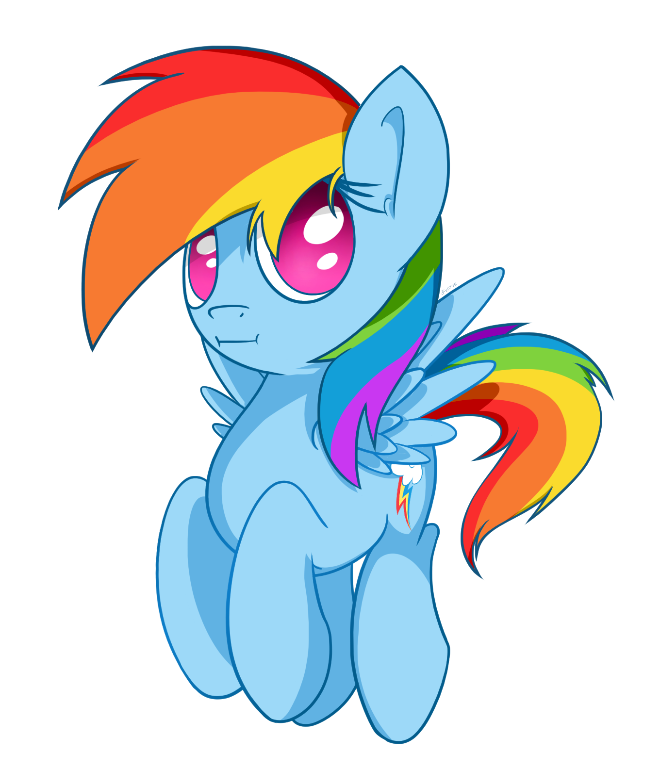 Dashie by flamevulture17 | My Little Pony: Friendship is Magic | Know ...
