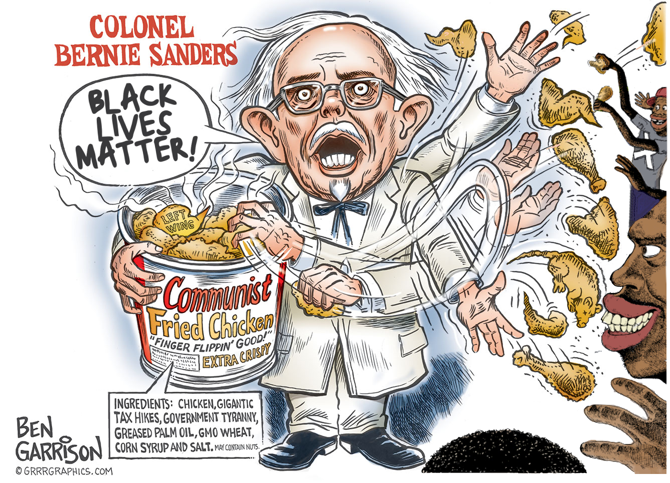 Colonel Sanders | Ben Garrison | Know Your Meme