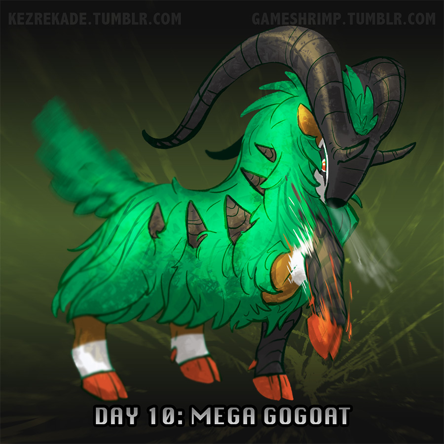 Mega Gogoat | Pokémon | Know Your Meme