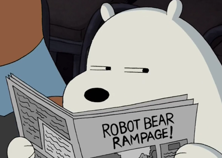 Ice bear suspicious | Wallpapers bonitos, Ursos sem cursos, Ilustrações ...