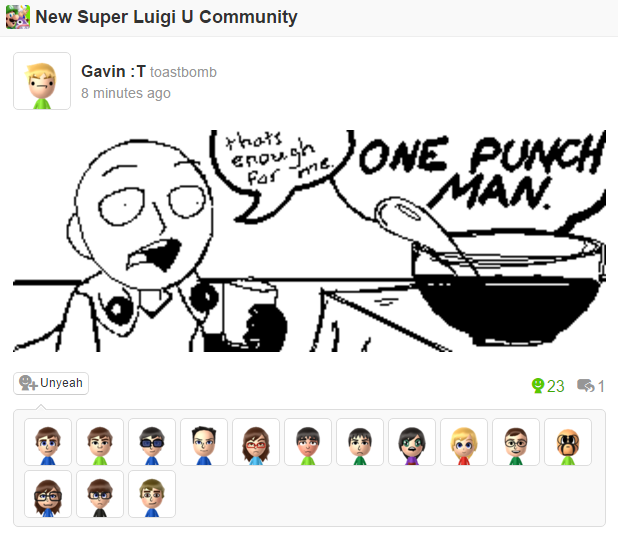 Wanpan Man | Miiverse | Know Your Meme