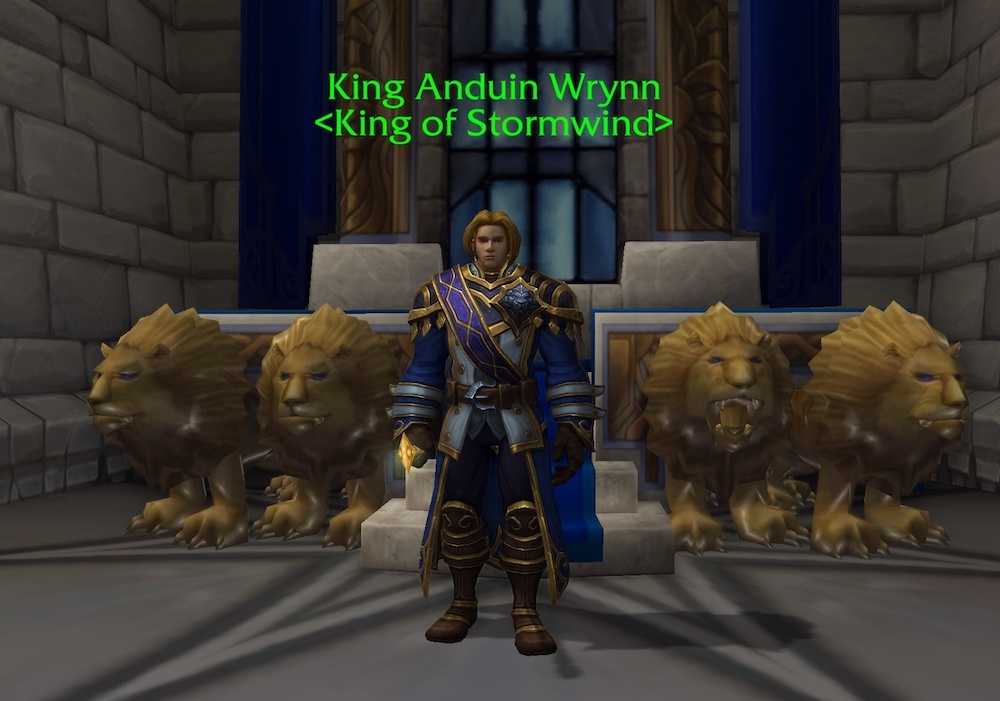 King Anduin Wrynn | World of Warcraft | Know Your Meme