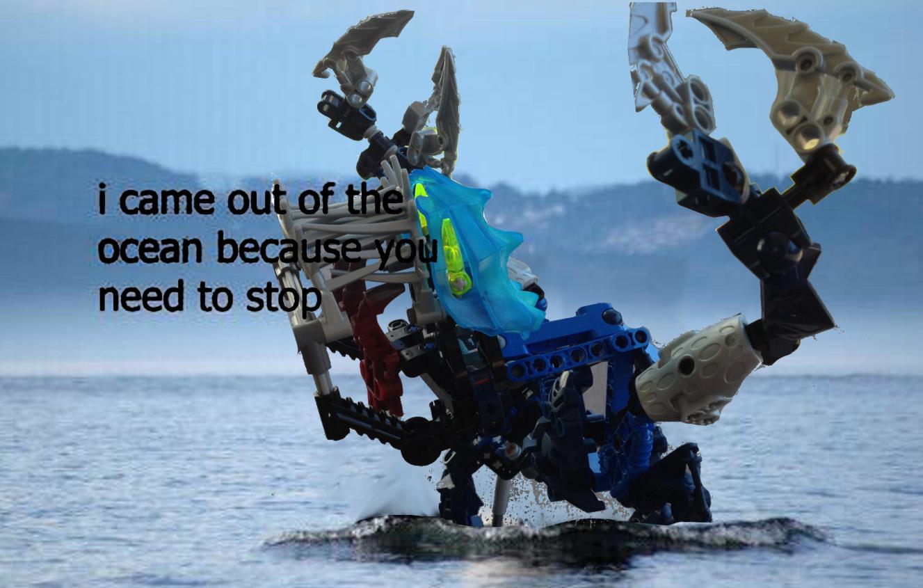 i came out of the ocean because you need to stop | Bionicle | Know Your ...