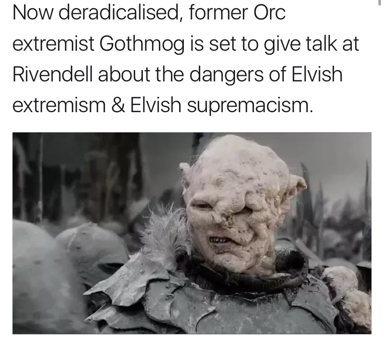 Orc Extremist Gothmog | #Orcposting | Know Your Meme